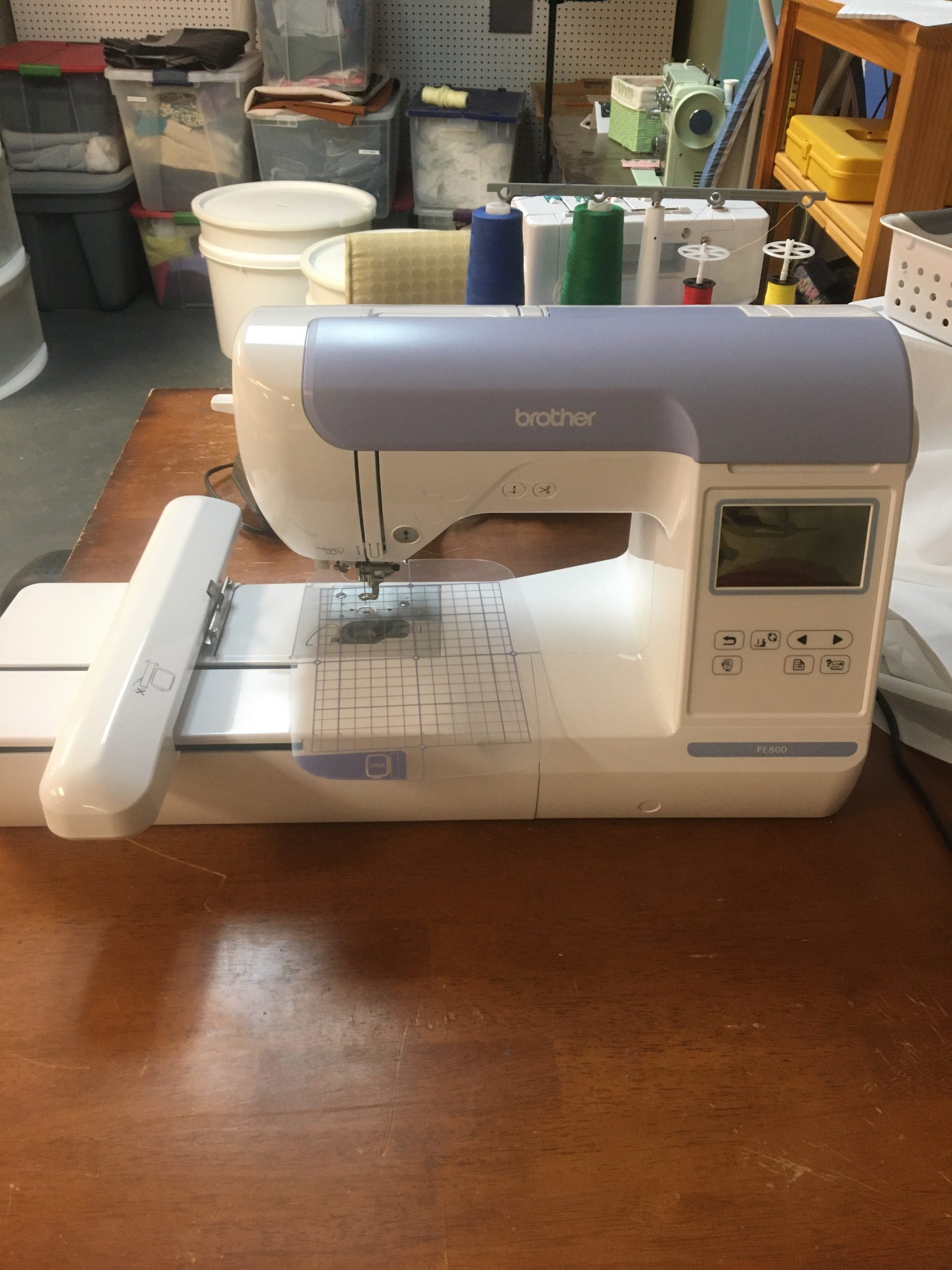 Brother Embroidery Machine PE800 - Concord Makerspace